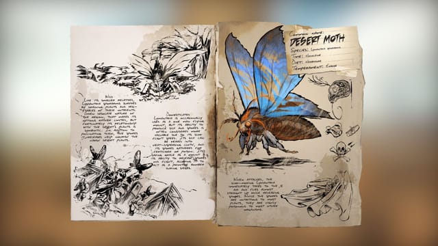 How to find and tame Lymantria in Ark Survival Ascended (Desert Moth)