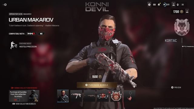 Konni Devil Bundle In Warzone And Mw3 Price Whats Included And Is