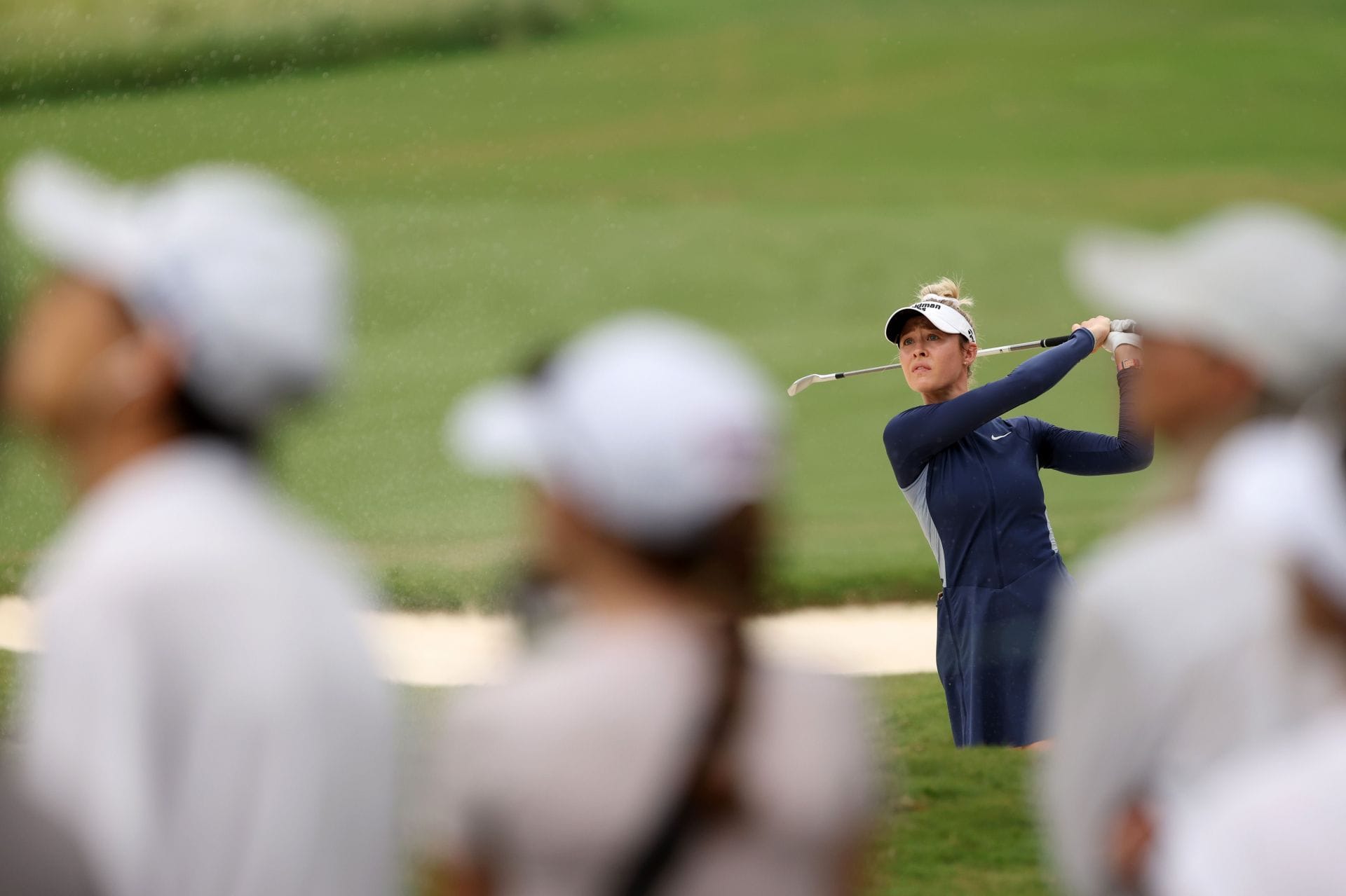 Nelly Korda to start the final round of the Chevron Championship 1 ...