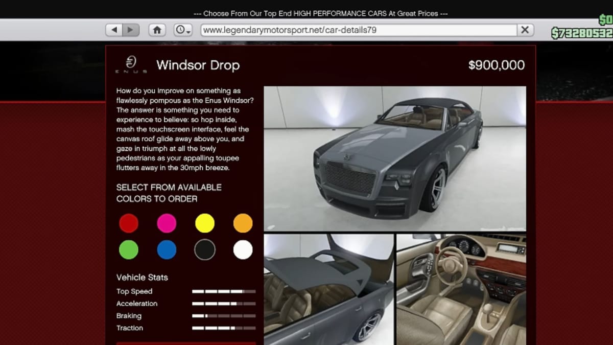 5 reasons to own Enus Windsor Drop in GTA Online in 2024