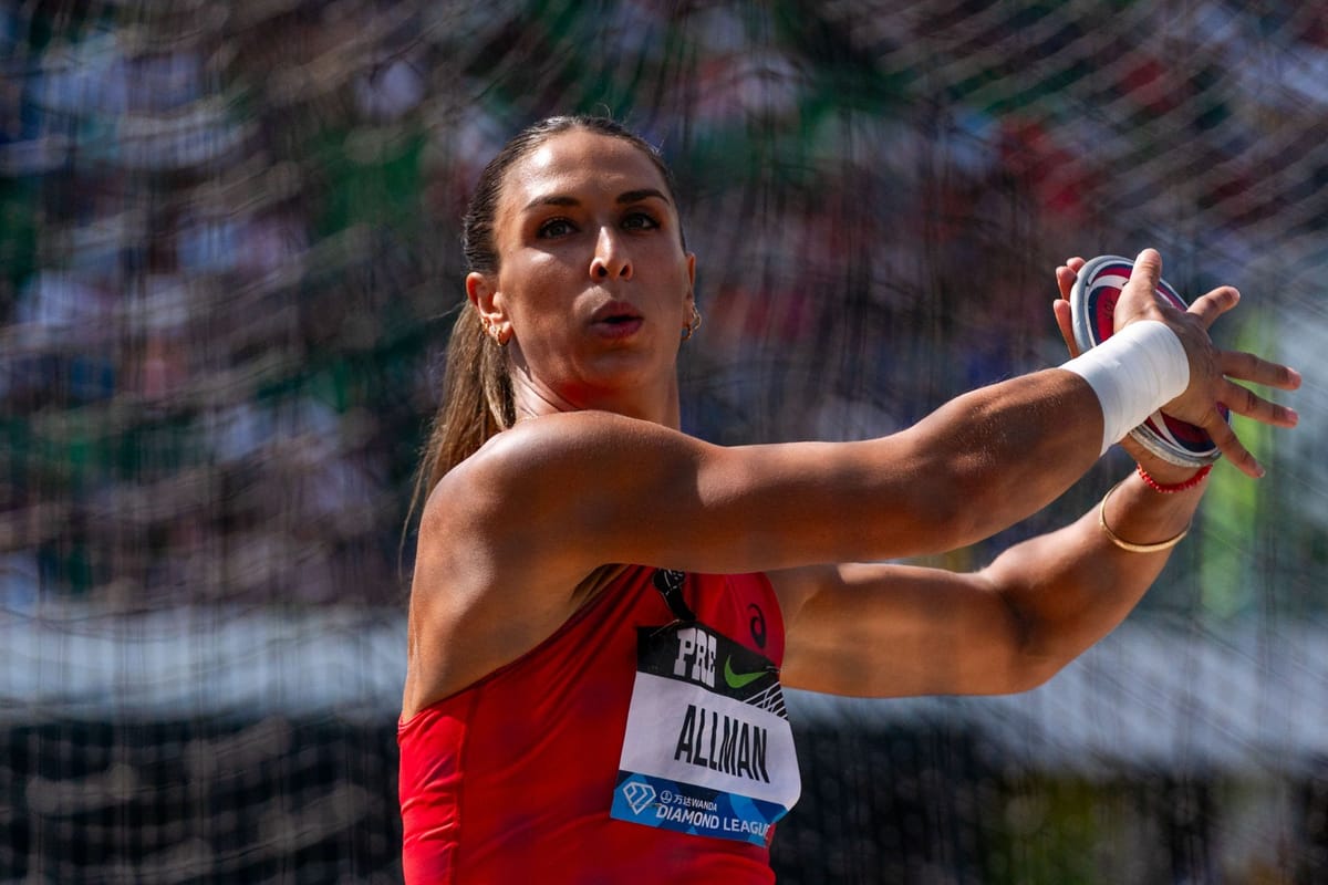 Tokyo Olympic Champion Valarie Allman claims being 'blown away' in ...