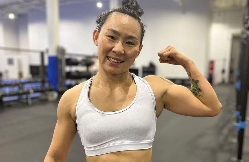 Who was the first female Chinese UFC fighter?