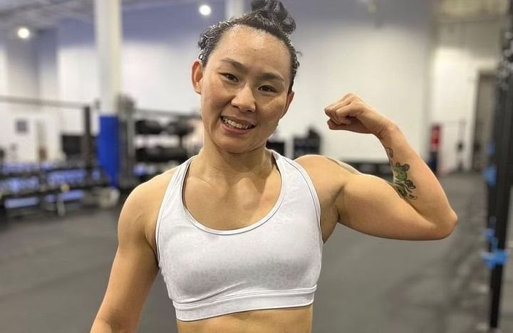 Who was the first female Chinese UFC fighter?