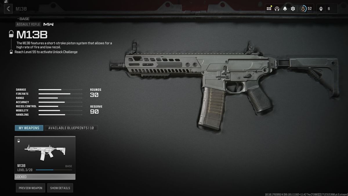 Best M13B Loadout in MW3 Season 3