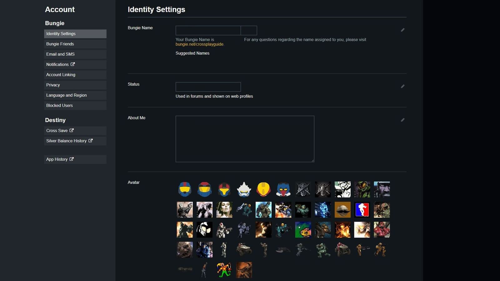 How to change Bungie display name in Destiny 2