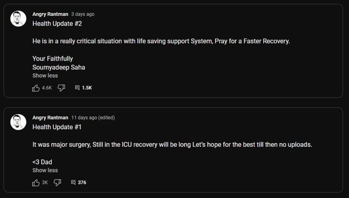 Who was Angry Rantman, aka Abhradeep Saha? Indian YouTuber passes away ...