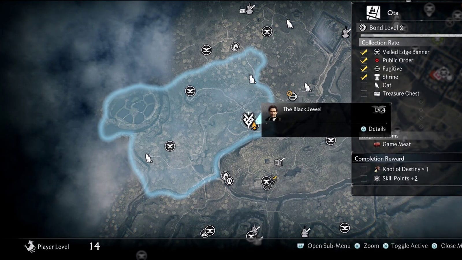 Rise of the Ronin The Black Jewel walkthrough