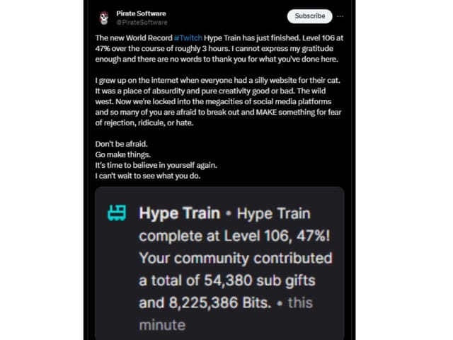 How did Pirate Software become so popular? Twitch streamer and YouTuber ...