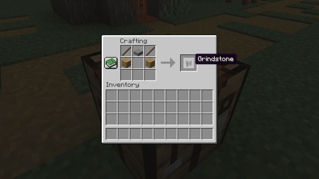 How to make Minecraft grindstone