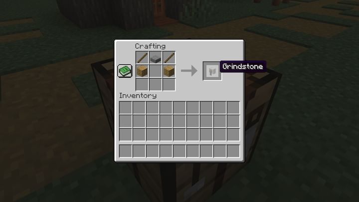 How to make Minecraft grindstone
