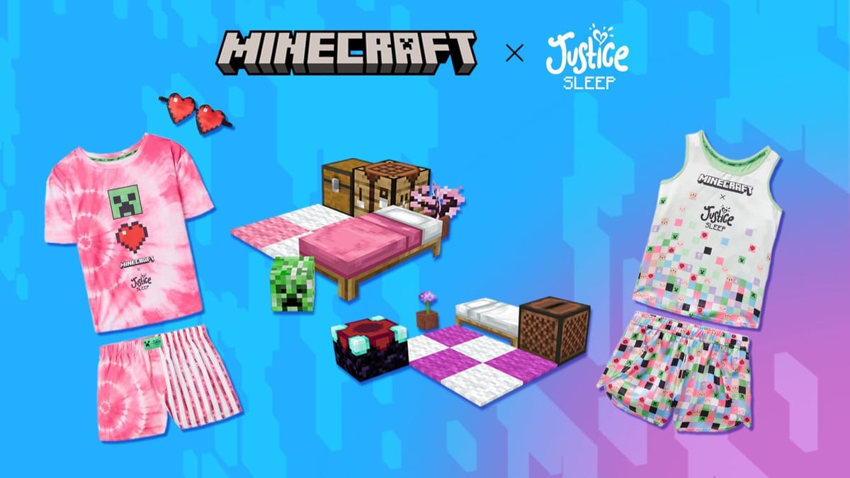 Minecraft announces new clothing collection in collaboration with Justice