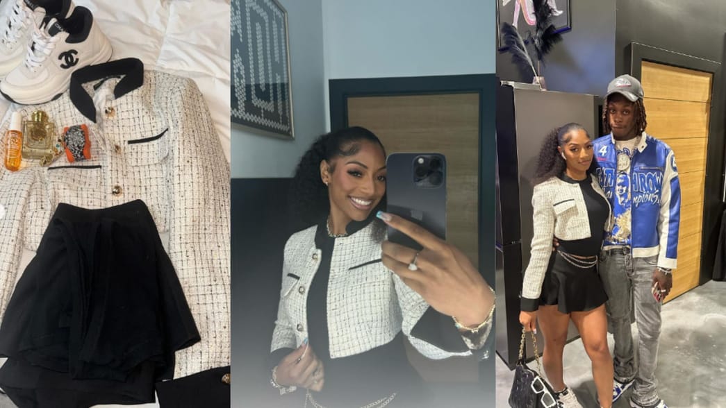 IN PHOTOS: Xavier Worthy's girlfriend Tia Jones sums up draft night ...