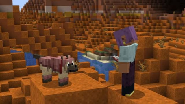 Minecraft gets new UI animation for entering the Nether and End dimensions