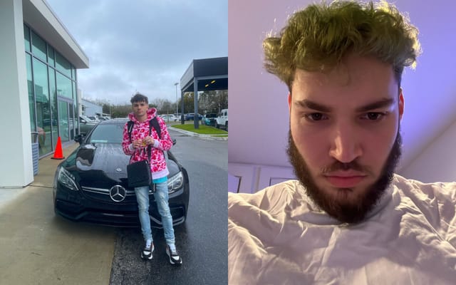 "F**k this clown!" - Adin Ross goes off at Kick streamer Cheesur after ...