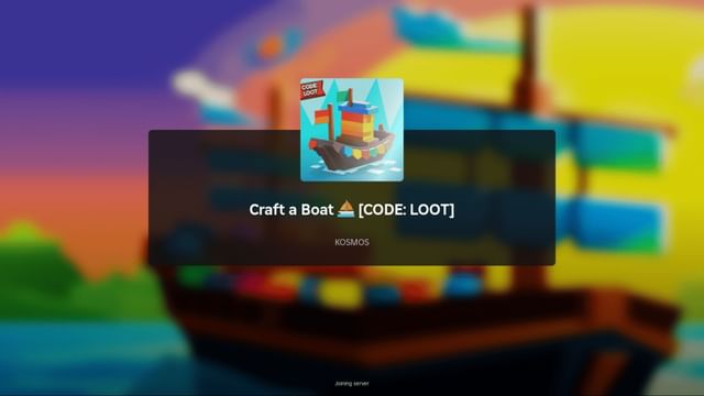 Craft a Boat Codes