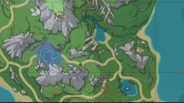 Genshin Impact Rainbow Rose locations and Farming routes