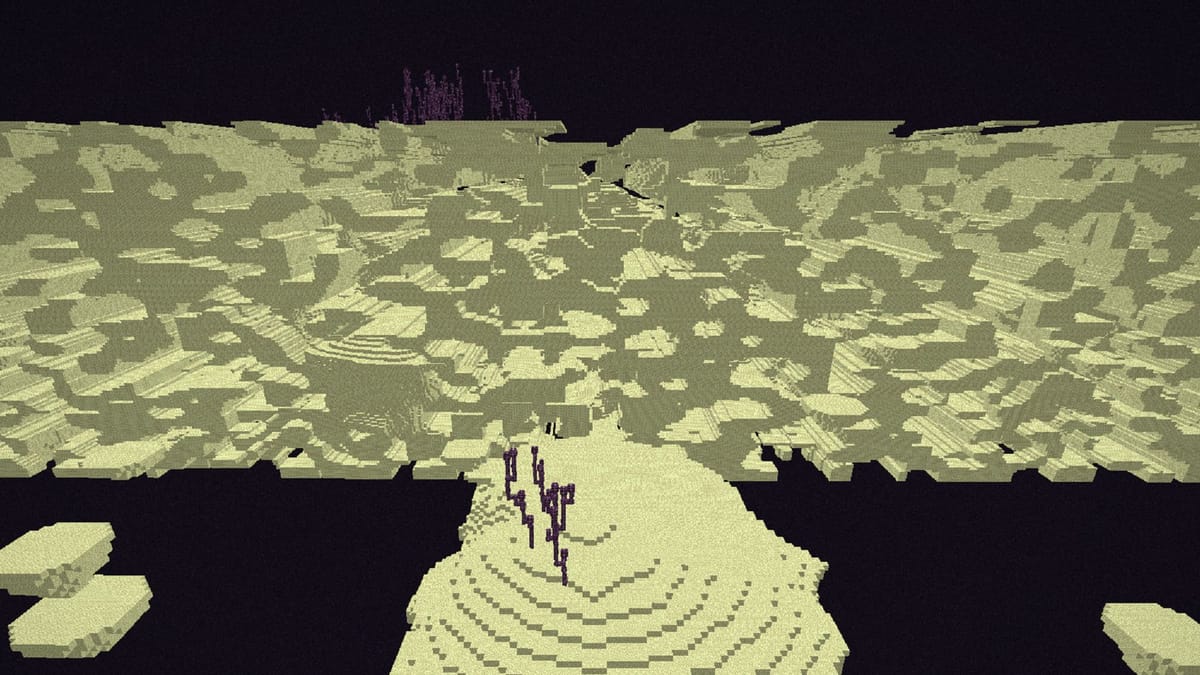 This Minecraft mod brings the popular Far Lands terrain to modern versions