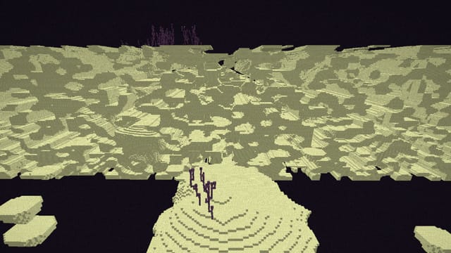 This Minecraft mod brings the popular Far Lands terrain to modern versions