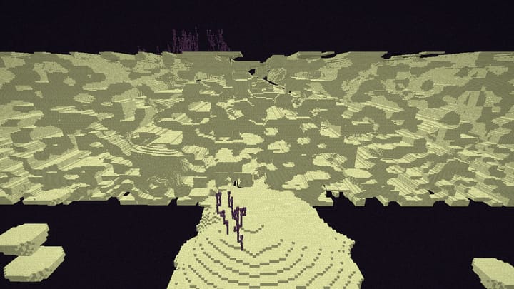 This Minecraft mod brings the popular Far Lands terrain to modern versions