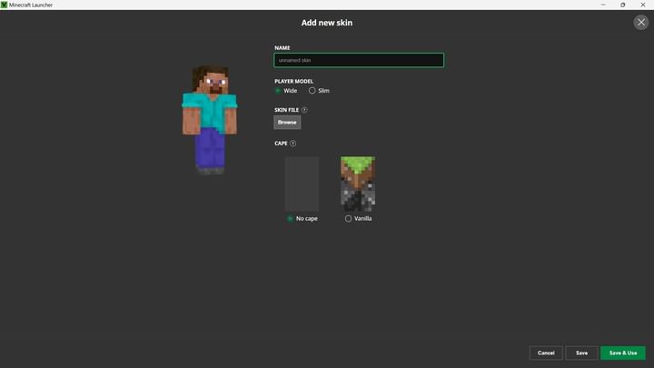 How to change skin in Minecraft?