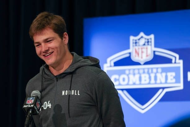 Drake Maye NFL Combine Record | Did Drake Maye throw at Combine?
