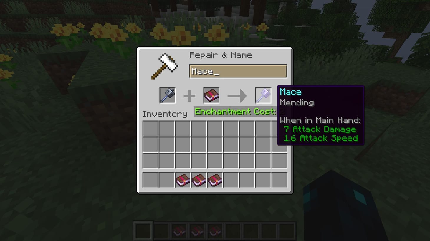 Minecraft: Best mace enchantments