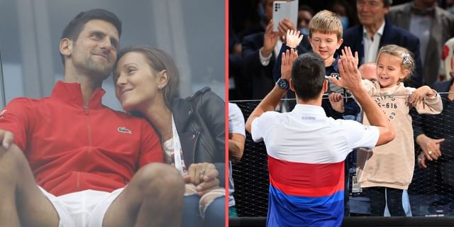Novak Djokovic: WATCH: Novak Djokovic, his wife Jelena and kids Stefan and Tara enjoy time in ...