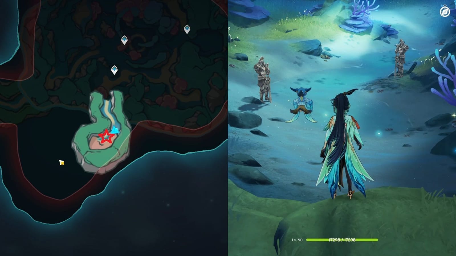 All Praetorian Golem locations in Genshin Impact