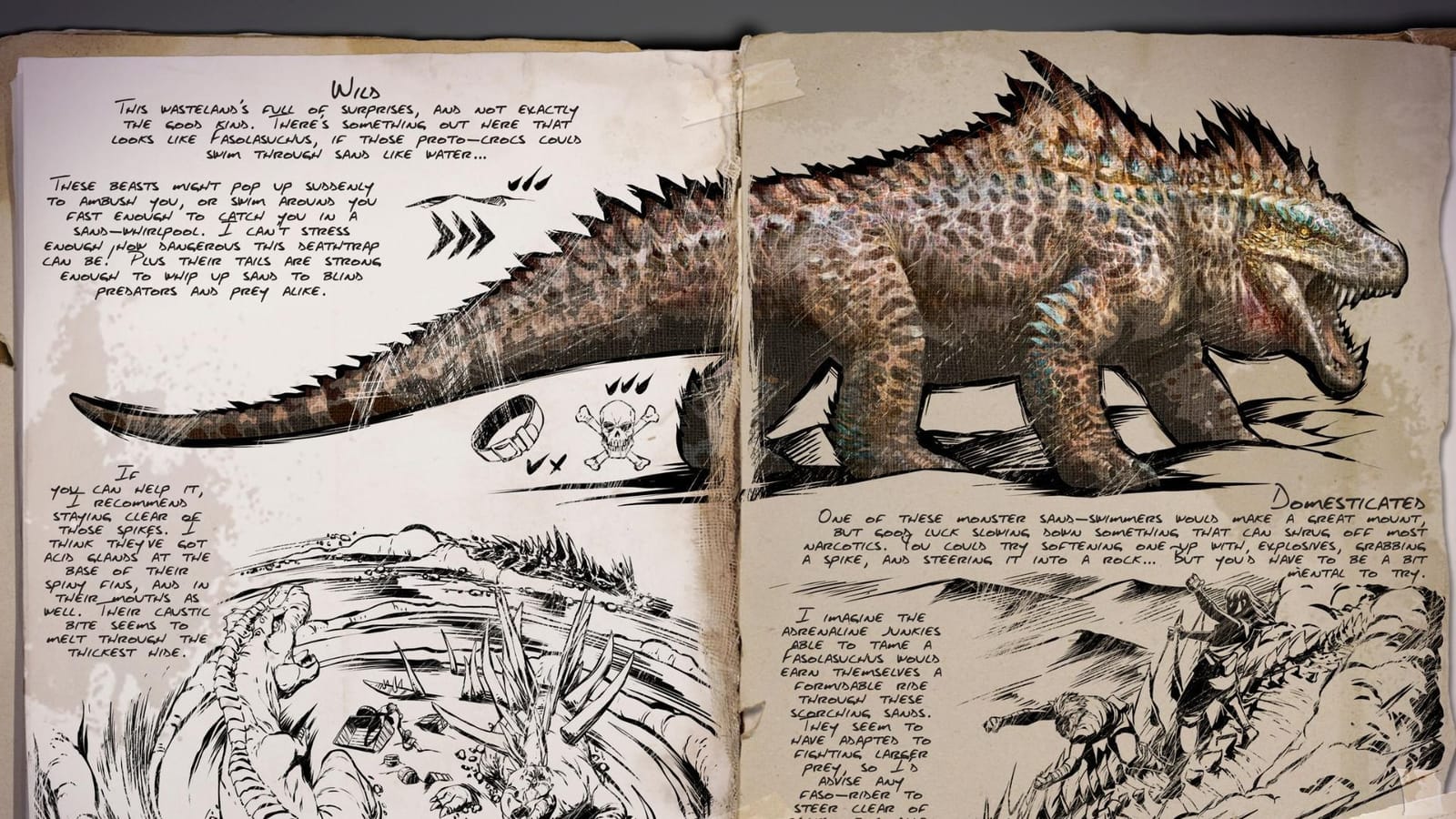 How to find and tame Fasolasuchus in Ark Survival Ascended