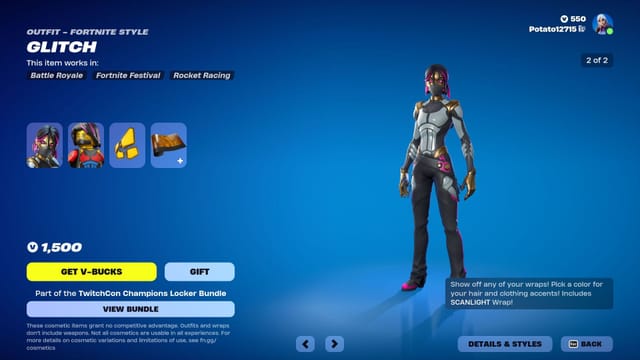 How to get Glitch skin in Fortnite