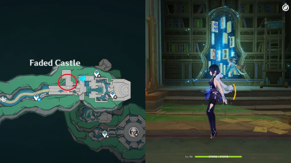 Genshin Impact: All 8 Lost Grimoire and Bookshelf locations