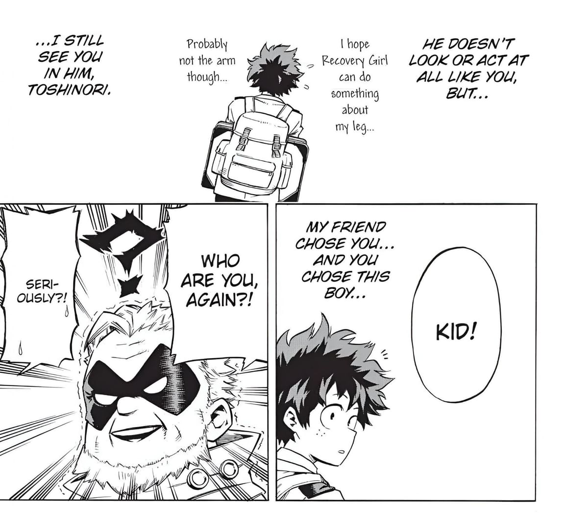 Why Gran Torino calling Midoriya "Deku" in My Hero Academia chapter 421 ...