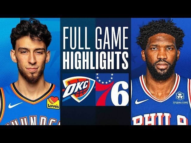 2024 Philadelphia 76ers playoff picture after win vs OKC Thunder (April ...