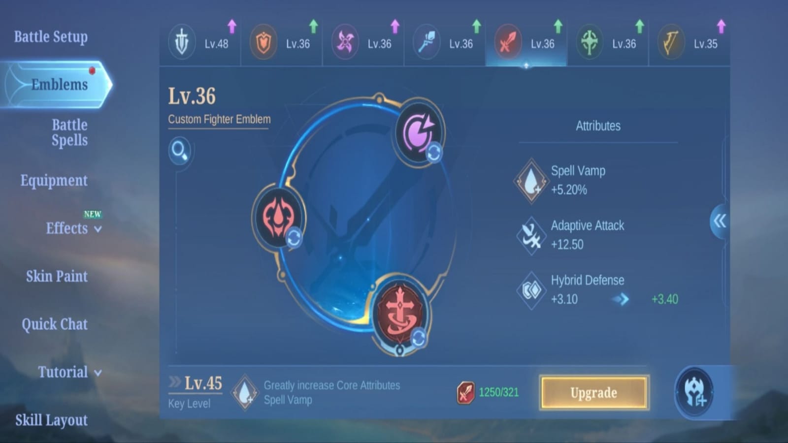 Best Terizla build in Mobile Legends Bang Bang: Emblems, skill ...