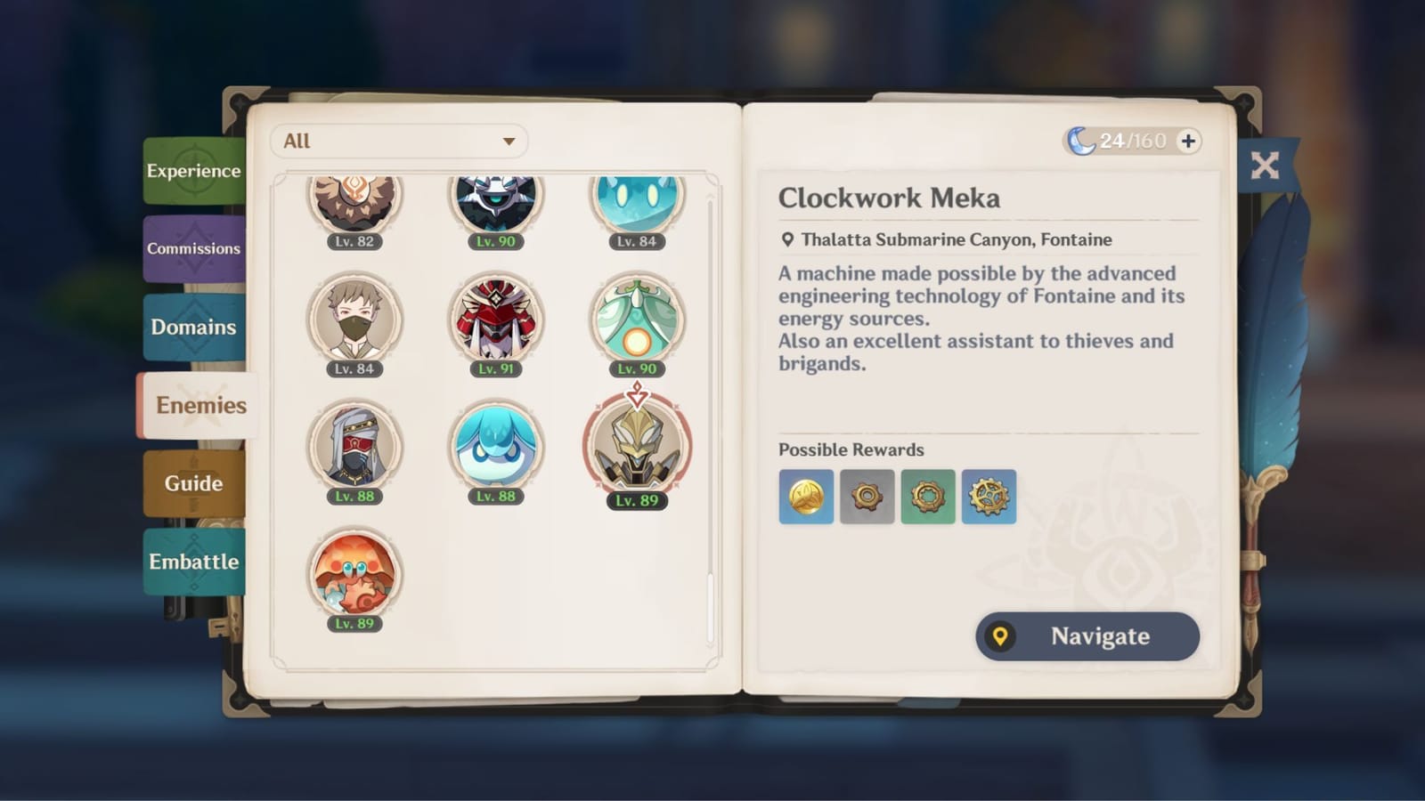 Genshin Impact Absolution ascension materials and resources