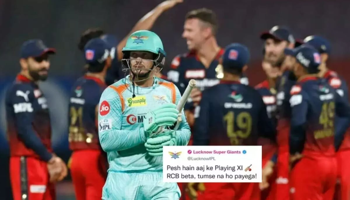 3 times LSG's social media badly trolled RCB