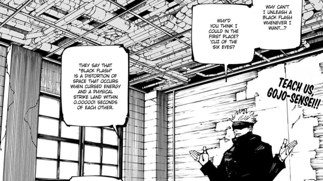 "Gojo can't use Black Flash?" Jujutsu Kaisen fans riot after official ...