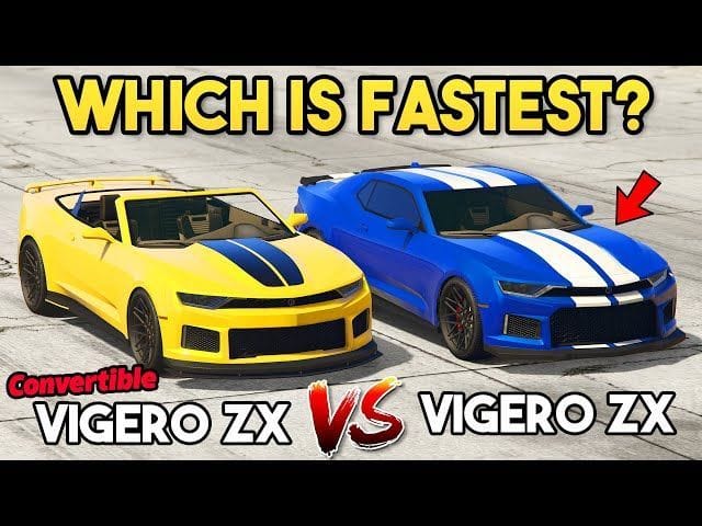 Why GTA Online players should pick the Vigero ZX Convertible over the ...
