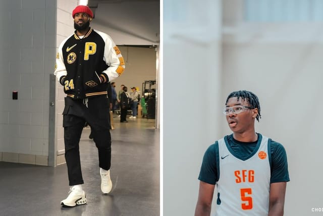 “Bryce is the chosen one”: Hoops fans react as Bryce James jokingly ...