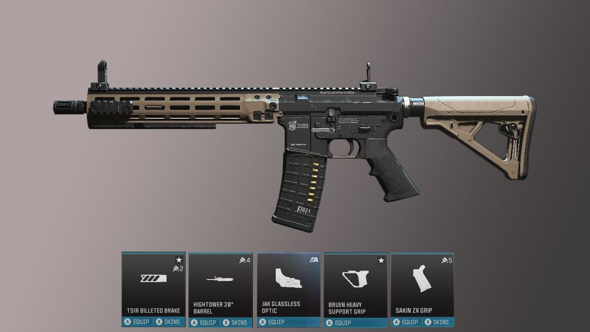 Best M4 Loadout MW3