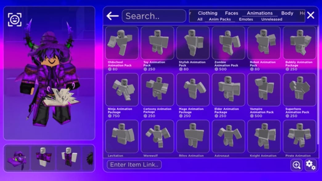 Catalog Avatar Creator Codes