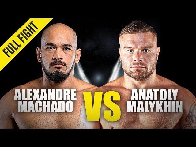 ONE 166: Qatar: WATCH: Anatoly Malykhin's brutal beatdown of Alexandre Machado to open ONE ...