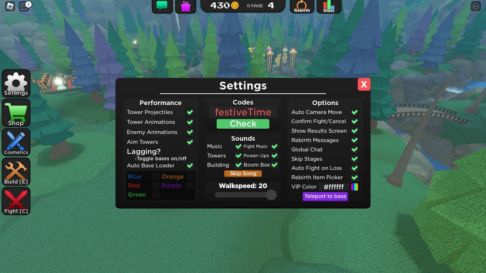 Defender’s Depot Codes