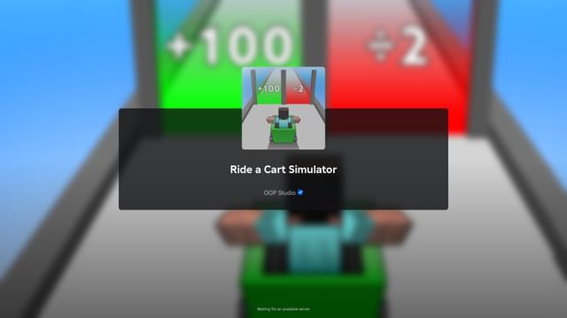 Ride a Cart Simulator codes