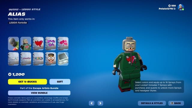 How to get Alias and Caper skins in Fortnite