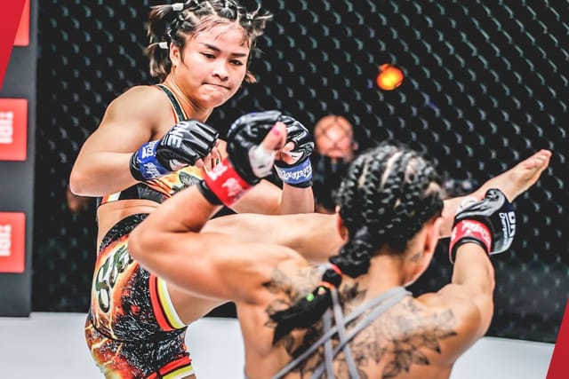 Stamp Rassohyna Rematch: WATCH: Stamp Fairtex's intense back-and-forth duel against Alyona ...