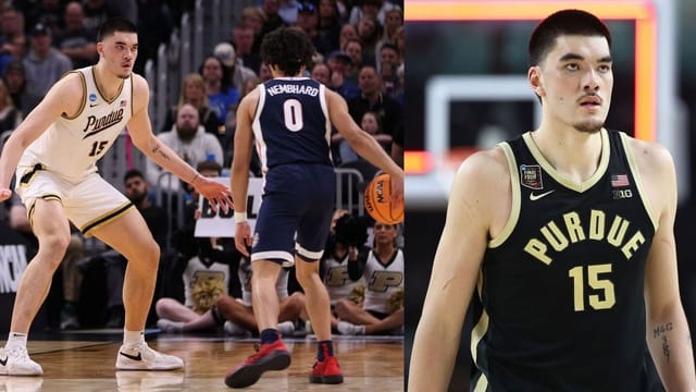 What did Zach Edey say after his NBA draft 2024 declaration? Taking a ...