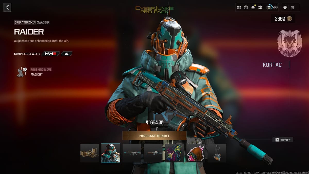 Cyberjunkie Pro Pack in MW3 and Warzone: Price, what's included, and is ...