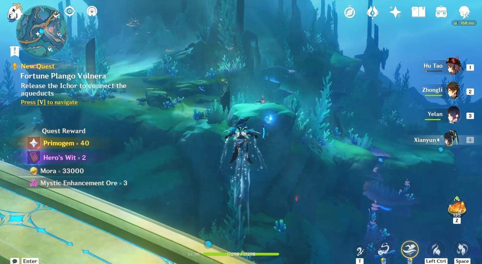 Genshin Impact 4.6 World Quests list