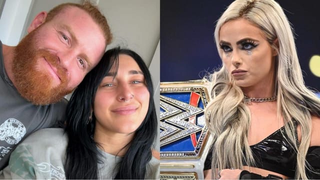 Liv Morgan sends one-word message to Rhea Ripley’s fiancé Buddy ...
